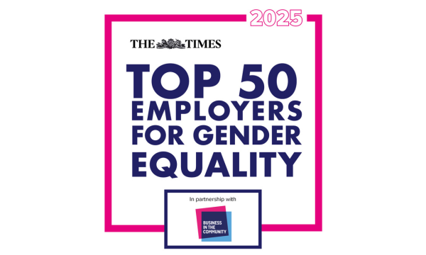 The Times Top 50 Employers for Gender Equality 2025 Announced