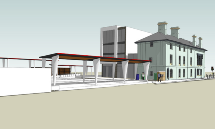 Work Begins on New Butetown Cardiff Bay Railway Station