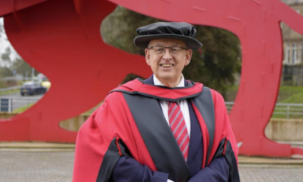 Former Governor Pays Tribute to University as He Receives Honorary ...
