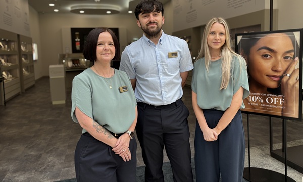 Clogau Opens Larger Store at Swansea's Quadrant Shopping Centre