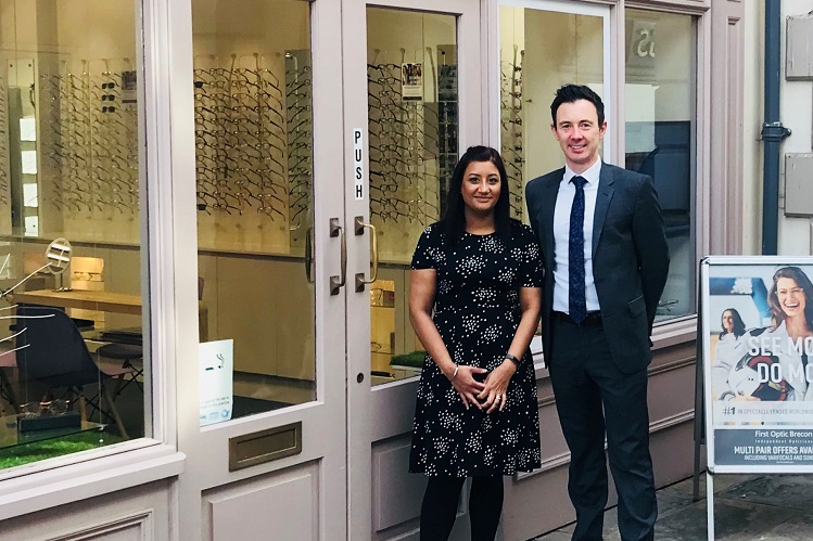 Brecon’s Only Independent Optician Secures New Ownership and Investment