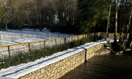 Flood Defence Works Completed in Loggerheads Country Park