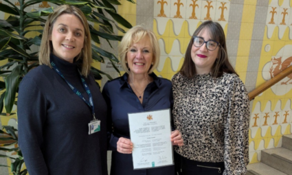 Mature Student Wins Award for Academic Excellence at Wrexham University