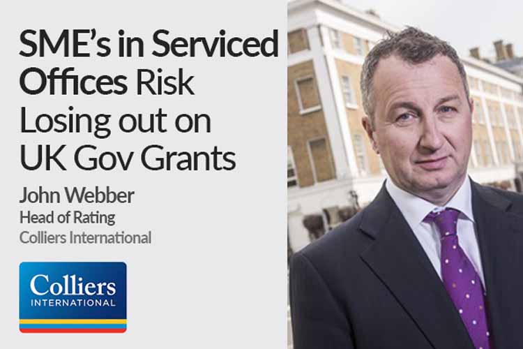 SME’s in Serviced Offices Risk Losing out on UK Gov Grants