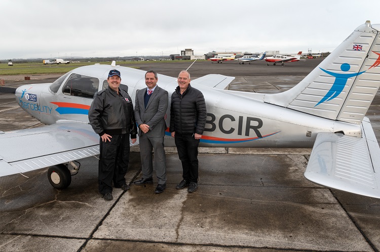 Cardiff Airport Welcomes Disabled Pilots
