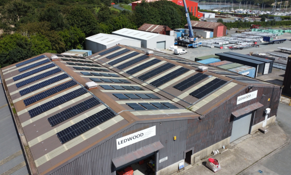 Ledwood Installs Solar Power to Cut Carbon Emissions