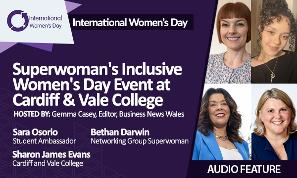 Superwoman's Inclusive Women's Day Event at Cardiff & Vale College