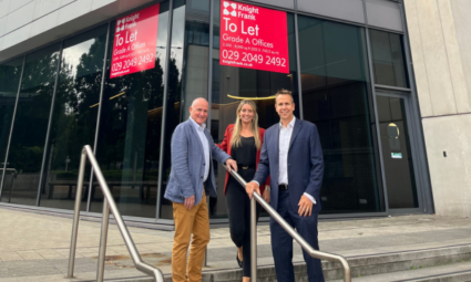 Twin Lettings at 5 Callaghan Square Office Building in Cardiff