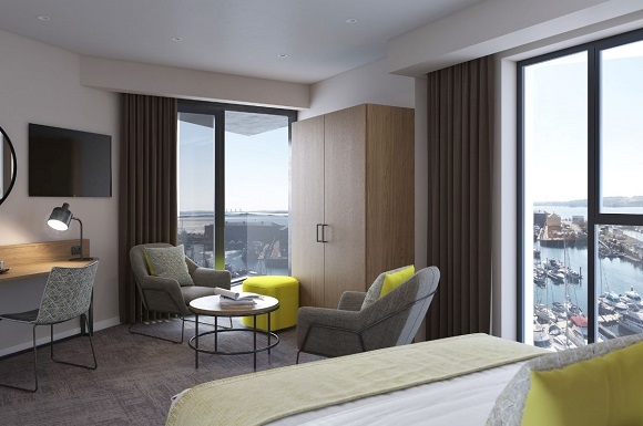 Digital Illustrations Reveal New Tŷ Hotel at Milford Haven